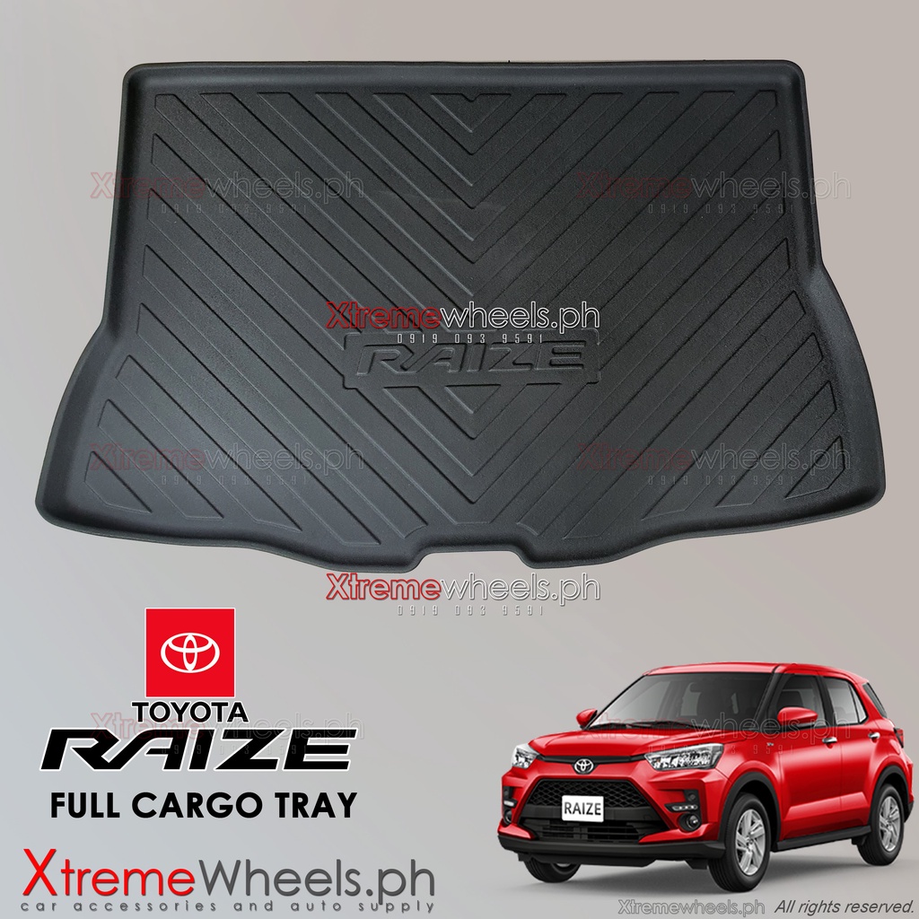 Toyota Raize 2022 to 2025 5D Cargo / Trunk Tray Deep Dish Matting ...