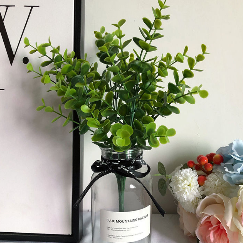 Artipisyal na berdeng dahon simulasi halaman halaman ng halaman dahon ...