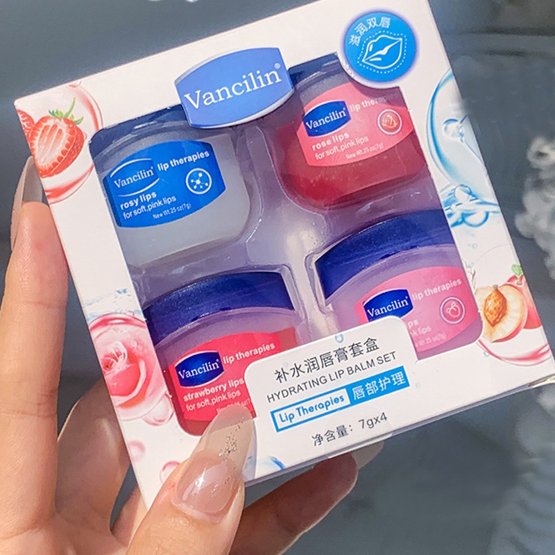 wlollipop Vancilin Lip Therapies 4 Flavors on Set | Shopee Philippines