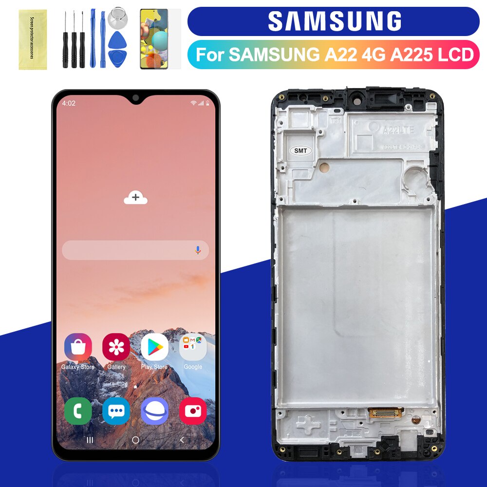 Super AMOLED For Samsung Galaxy A22 4G A225 SM-A225F SM-A225F/DS LCD ...