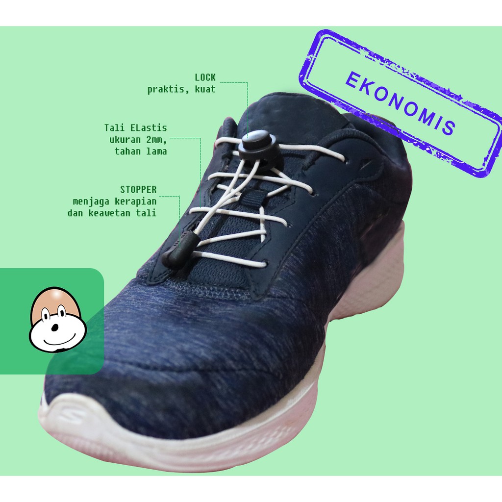 ELASTIC SHOE STRAP, LOCK SHOE 2mm | Shopee Philippines