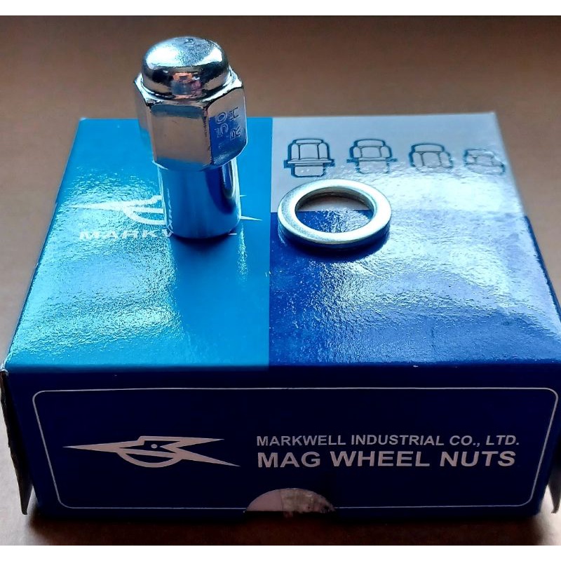Toyota Mag Wheel Nut 1.5 Right Hand With Washer | Shopee Philippines