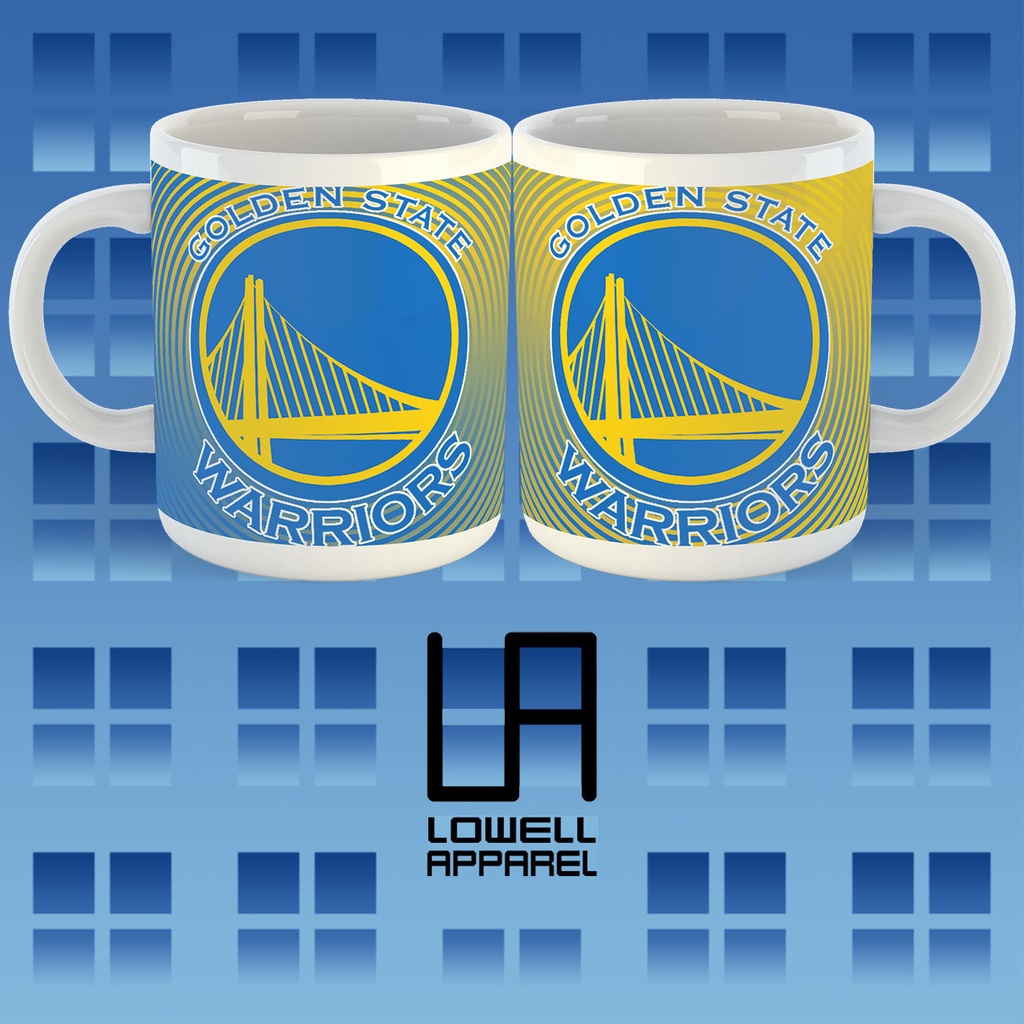 Golden State Warriors Logo NBA Basketball Sports Mug Gift - Sublimation ...