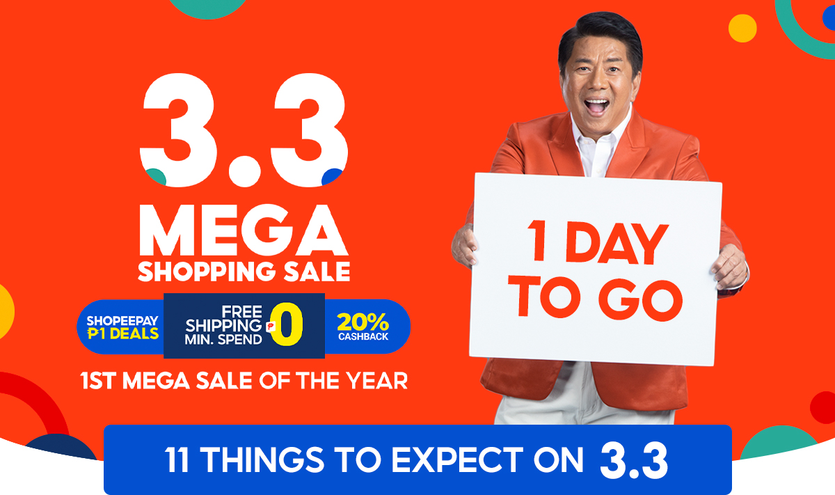 3.3 Mega Shopping Sale 2025 | Teaser | Shopee PH