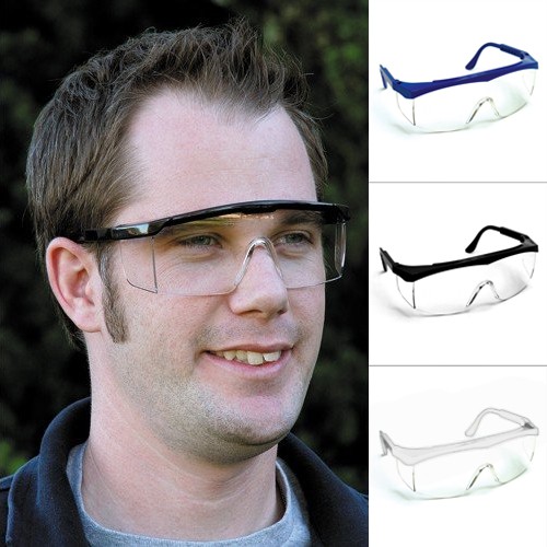 Clear Wrap Around Eye Protection Glasses Safety Goggles For Nerf Game ...