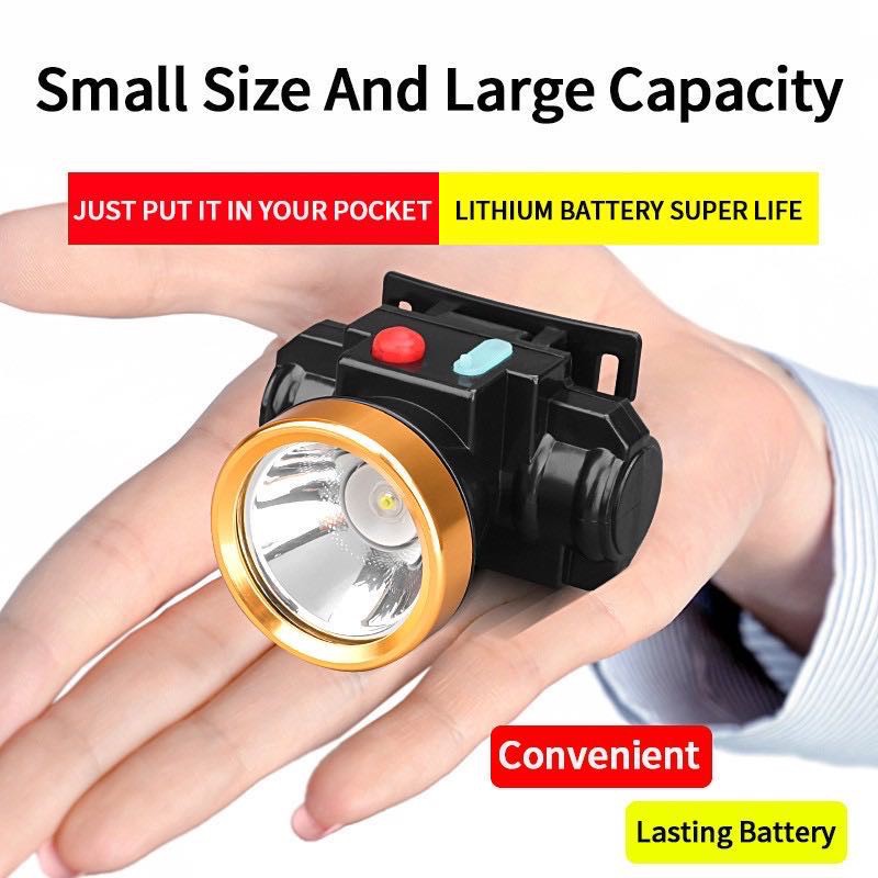 Tiken# #999 Rechargeable Led Head Lamp With charger | Shopee Philippines