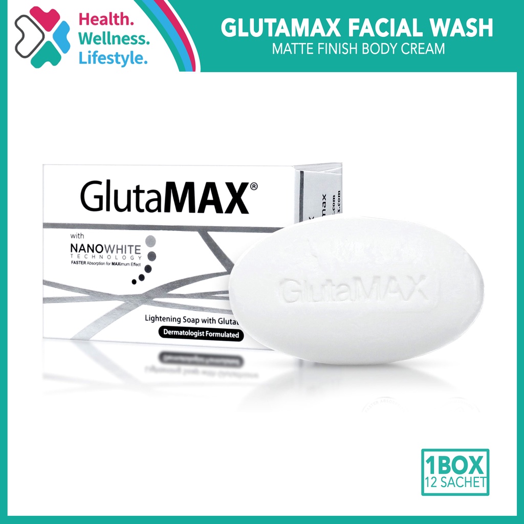 GlutaMax Lightening Soap with Glutathione 60g | Shopee Philippines