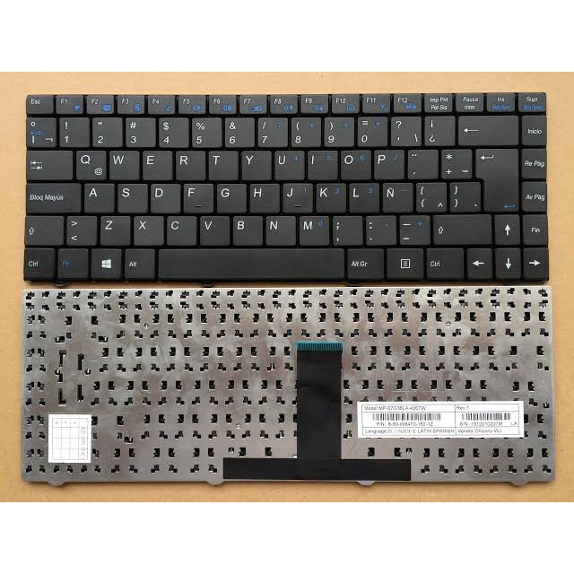 New CLEVO W84 Laptop Keyboard | Shopee Philippines