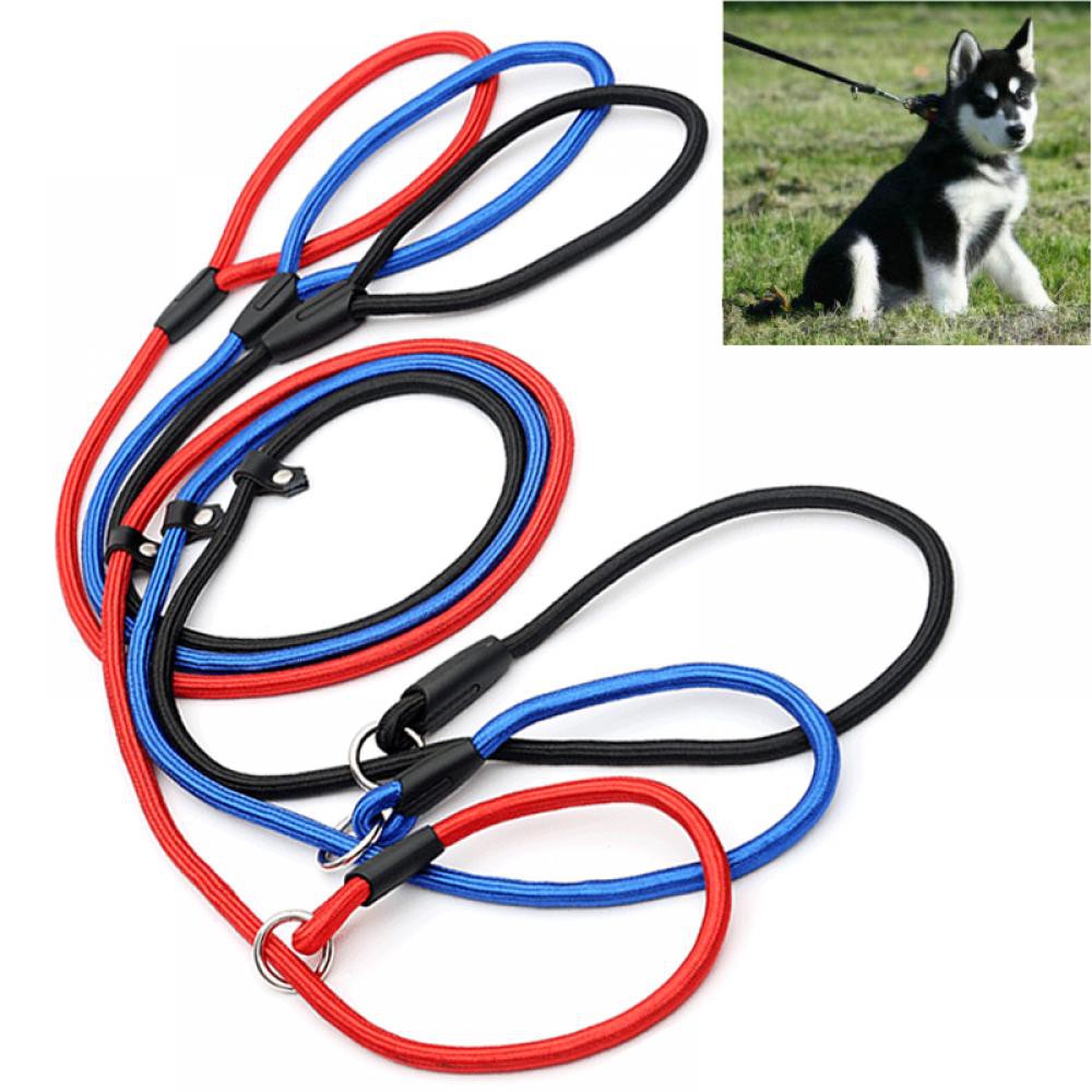 Pro Pet Dog Nylon Rope Training Leash Slip Lead Strap Adjustable ...