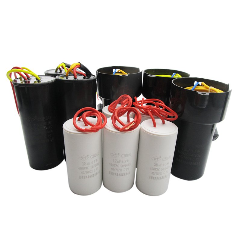 (8.11) CBB60 Washing Machine Capacitor 4/5/6/8/10/12/15/20UF Drying ...