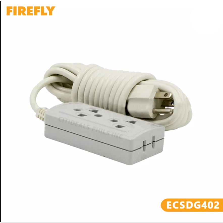 3 Gang Socket Outlet 4 Meters Universal Duplex with Ground Wire ...