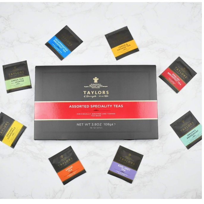 ORIGINAL Taylors of Harrogate Assorted Specialty Teas sold per tea bag ...