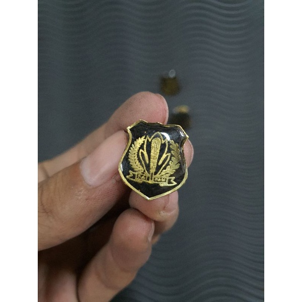 HITAM Black Security Guard Collar Pin | Collar pin | Authority Security ...