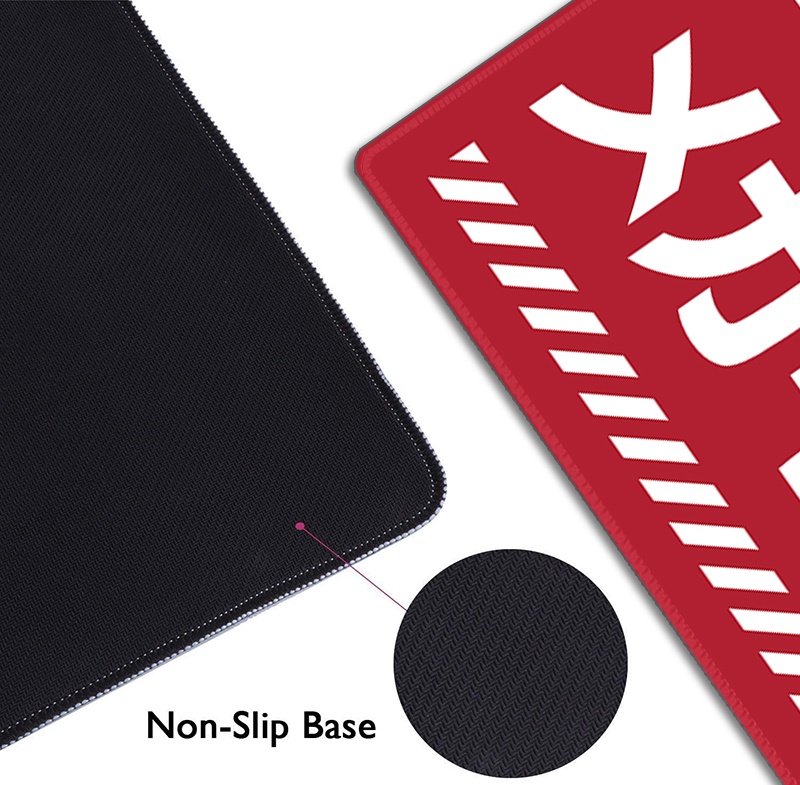 DIXIE MECH/OMNITYPE MousePads red Gaming Mouse Pad Black Large Extended ...