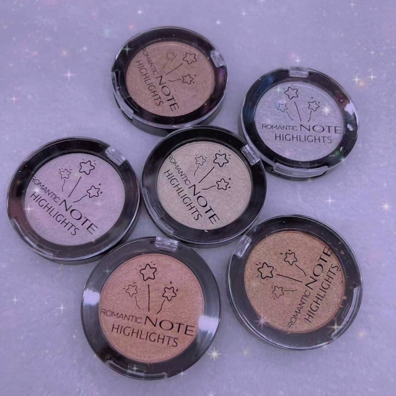 Shimmer Highlighter Powder Contouring Glow Palette Professional Facial ...