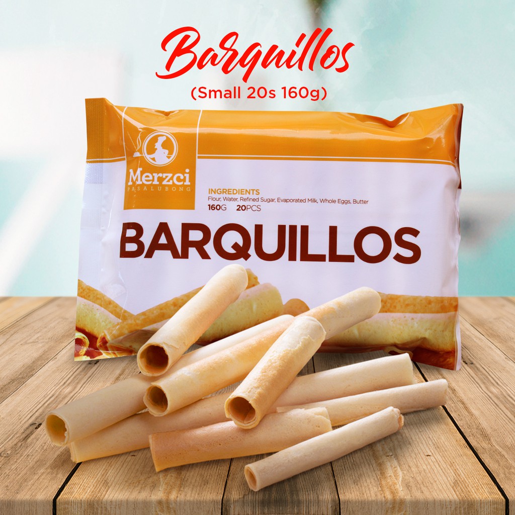 Merzci Barquillos Small (10s and 20s) Best Bacolod Pasalubong | Shopee ...