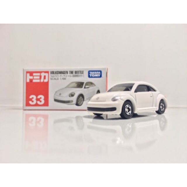 Tomica 33 VW Volkswagen Beetle white | Shopee Philippines