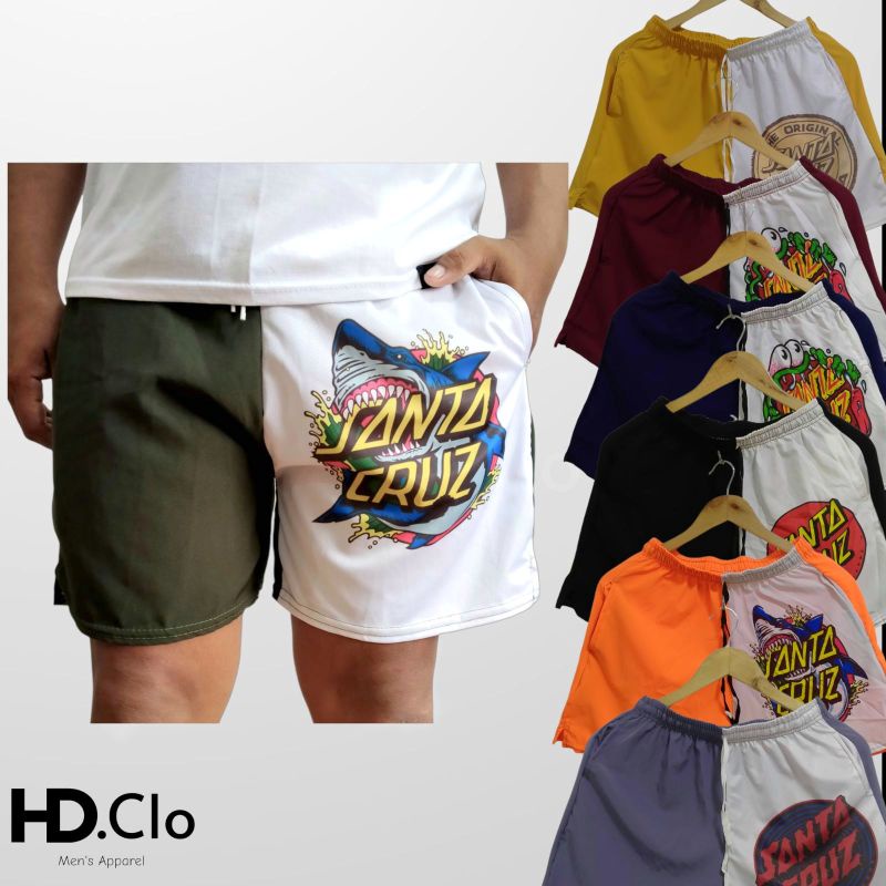 Two toned Taslan Subli Shorts (Basic Short, Easy Short, Above knee ...