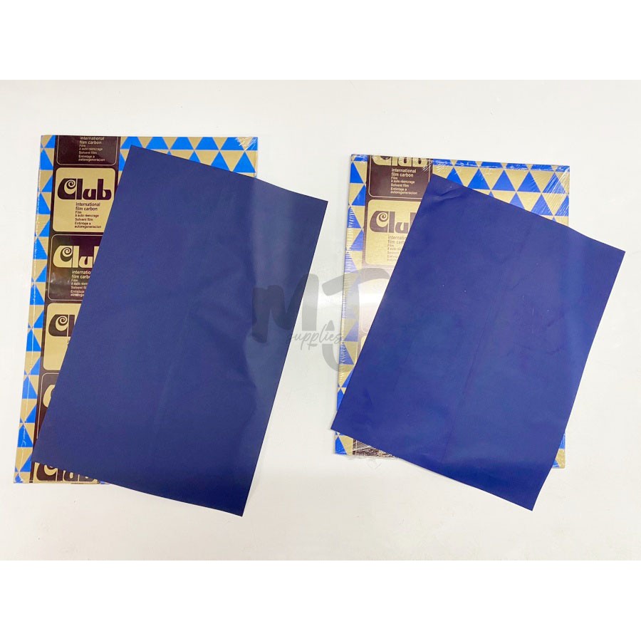 10 PCS. Club Blue Carbon Copy (in SHORT and LONG) | Shopee Philippines