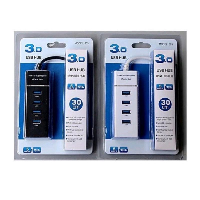 4 ports 3.0 high speed usb hub | Shopee Philippines
