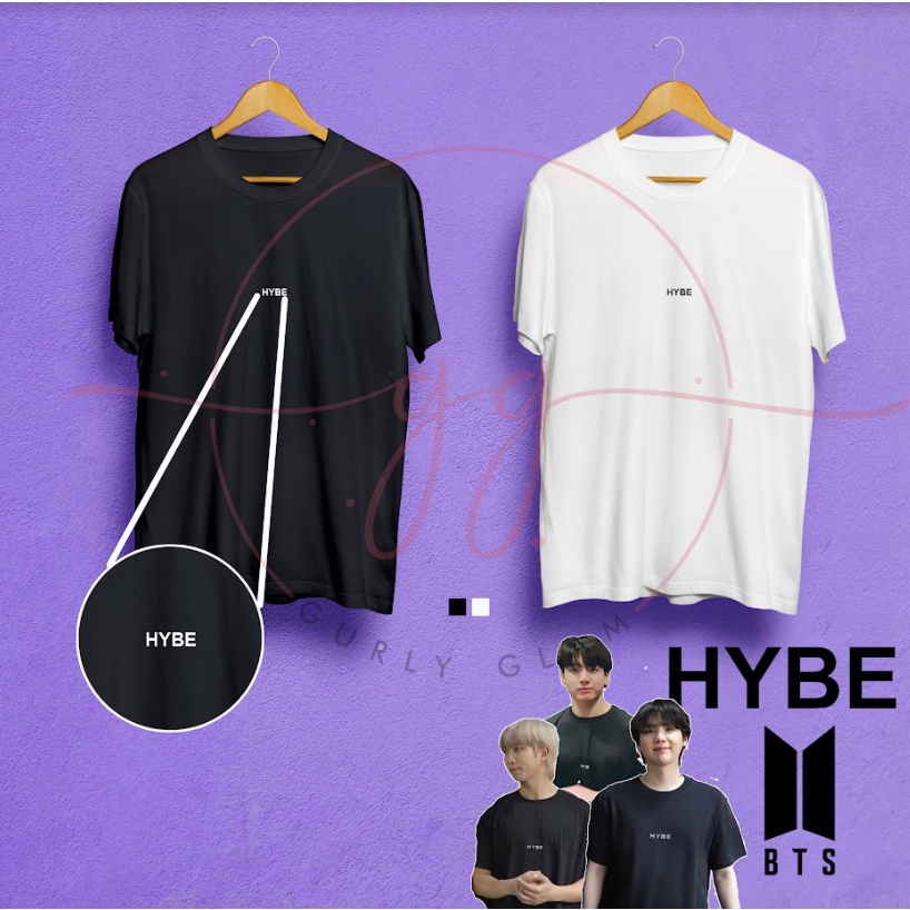 🇵🇭 COD: KPOP BANGTAN HYBE Shirt (Crop top, Fit, Oversized) GURLY GLAM ...