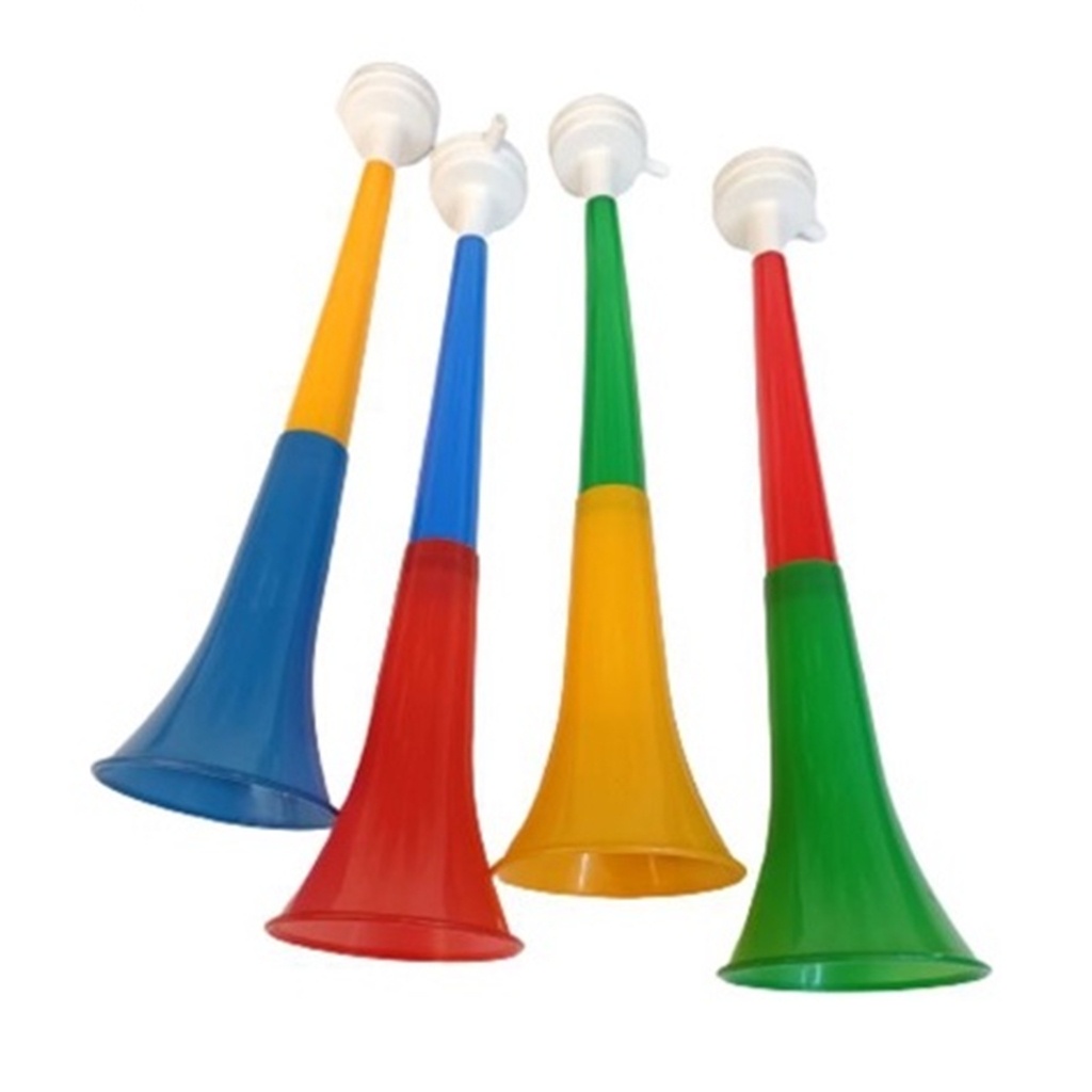 2 Layer Assorted Color Trumpet Loud Plastic Trumpet/Torotot Toys Horn ...