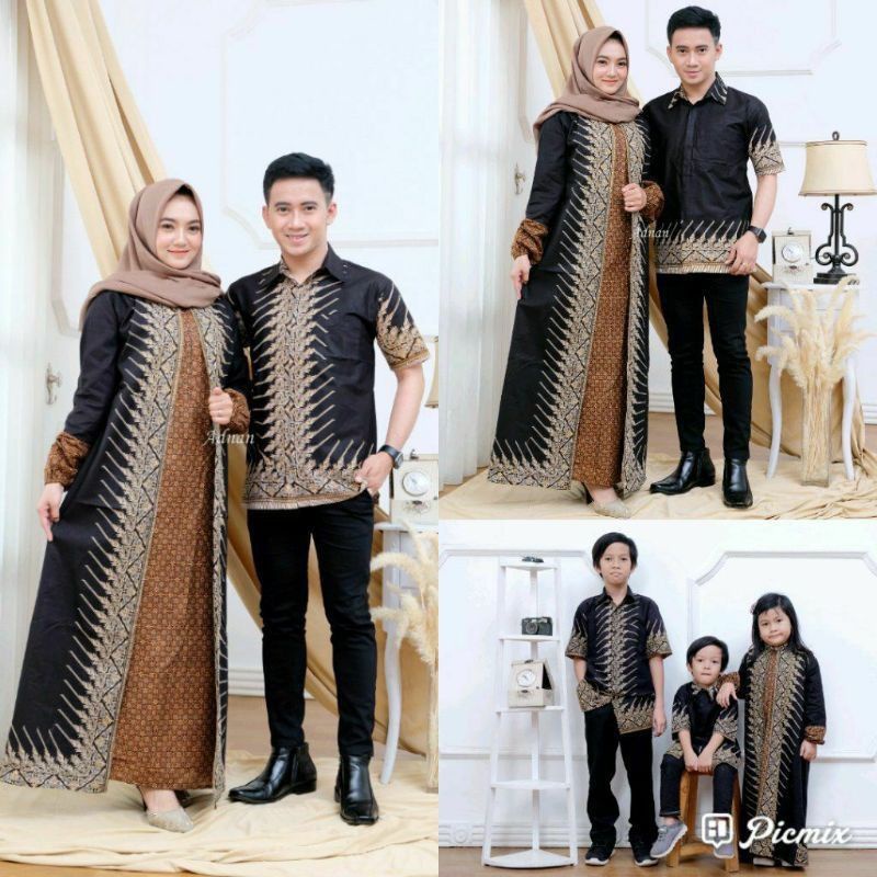 Batik Family Clothes Can Be Separated | Family BATIK Clothes | Shopee ...