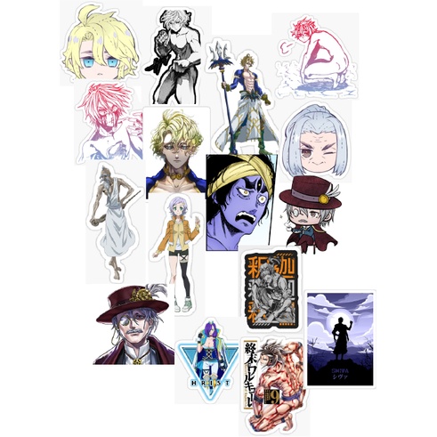Record of Ragnarok Shuumatsu no Walkure Waterproof Stickers (Matte ...