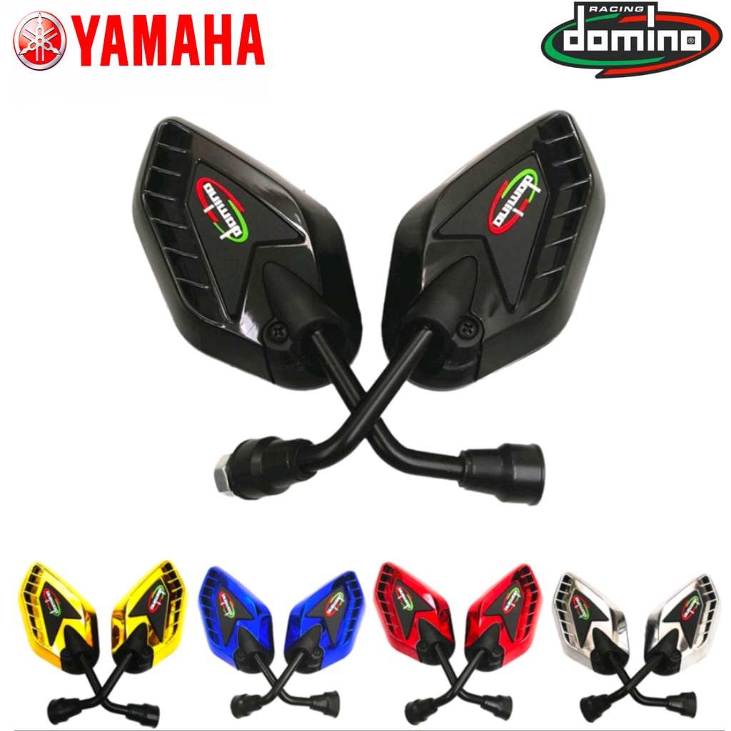 YAMAHA Mio Gravis - Motorcycle Domino Side Mirror Black Stem | SHORT ...