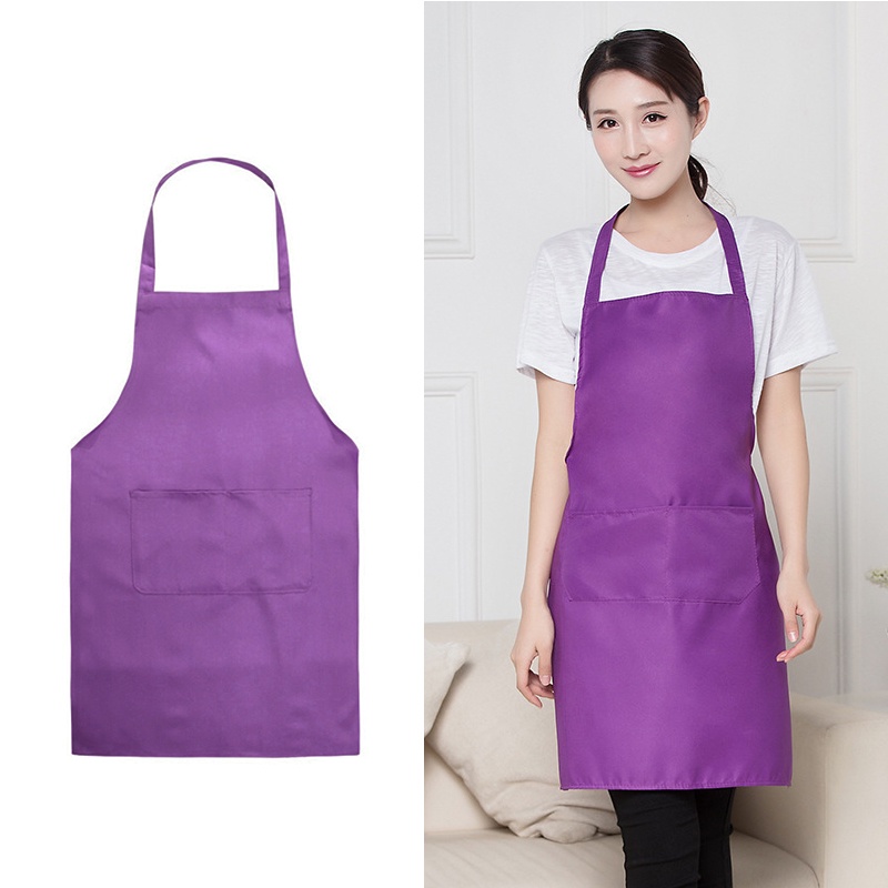 Washable Apron Hang Neck Apron Kitchen Apron Coffee Shop Fashion Apron ...