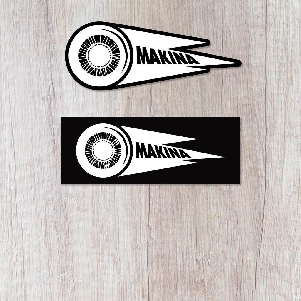 Makina Moto Logo, vinyl sticker (Fan made only) | Shopee Philippines