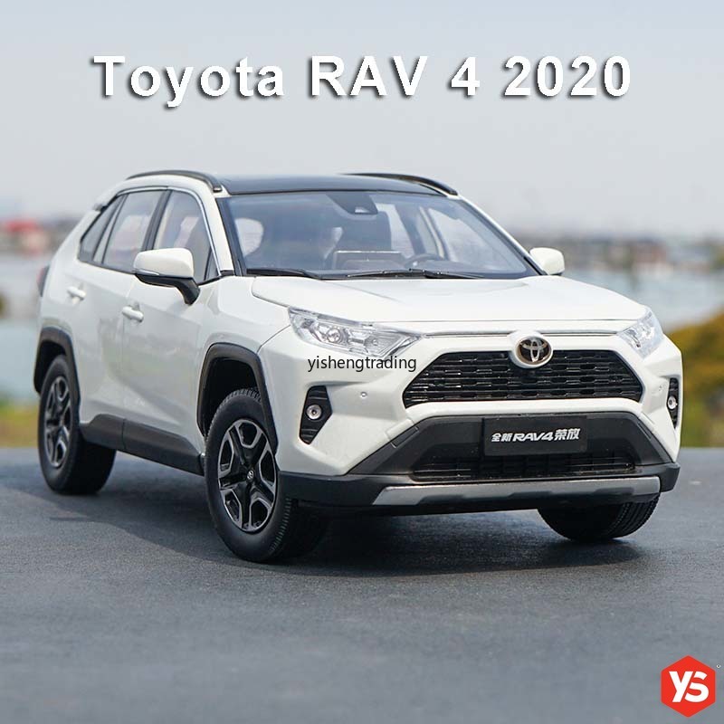Diecast 2020 RAV4 SUV Model 1:18 Scale White / Khaki | Shopee Philippines
