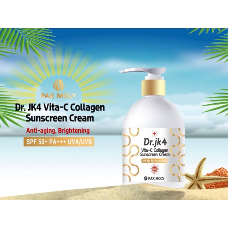 Dr Jk4 Vit C Collagen Sunscreen Cream | Shopee Philippines