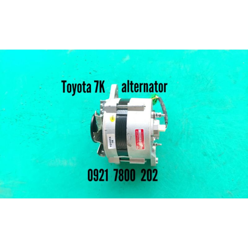 alternator, Toyota 7k engine, (Regulator type) revo, lite ace, Tamaraw ...