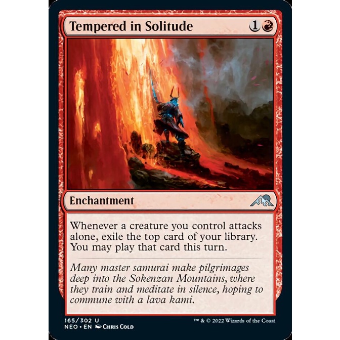 Magic the Gathering Singles - Tempered in Solitude - Kamigawa: Neon ...