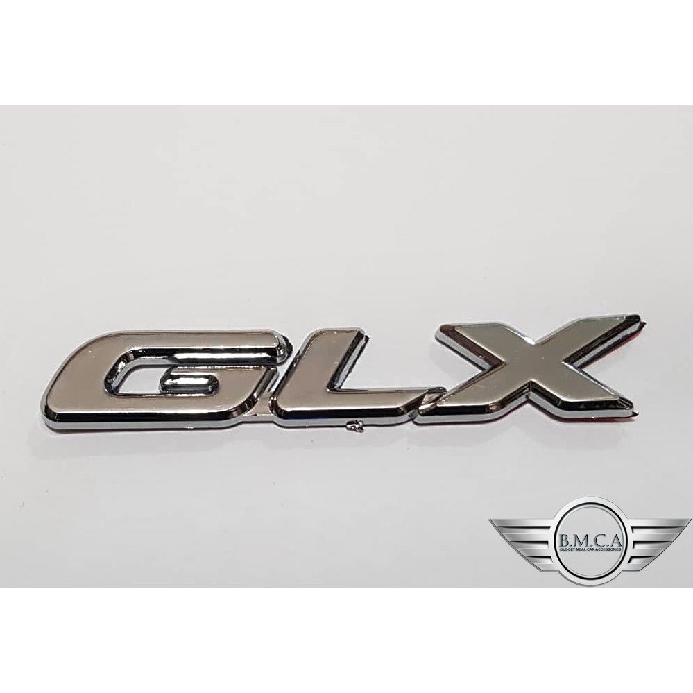 Trunk Emblem GLX Chrome 11cm | Shopee Philippines