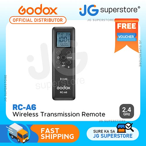 Godox RC-A6 Remote Control 2.4Ghz Wireless for SL150II SL200II FV150 FV20 LF308 UL60 | Shopee ...