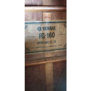 Yamaha fg-160 made in japan | Shopee Philippines