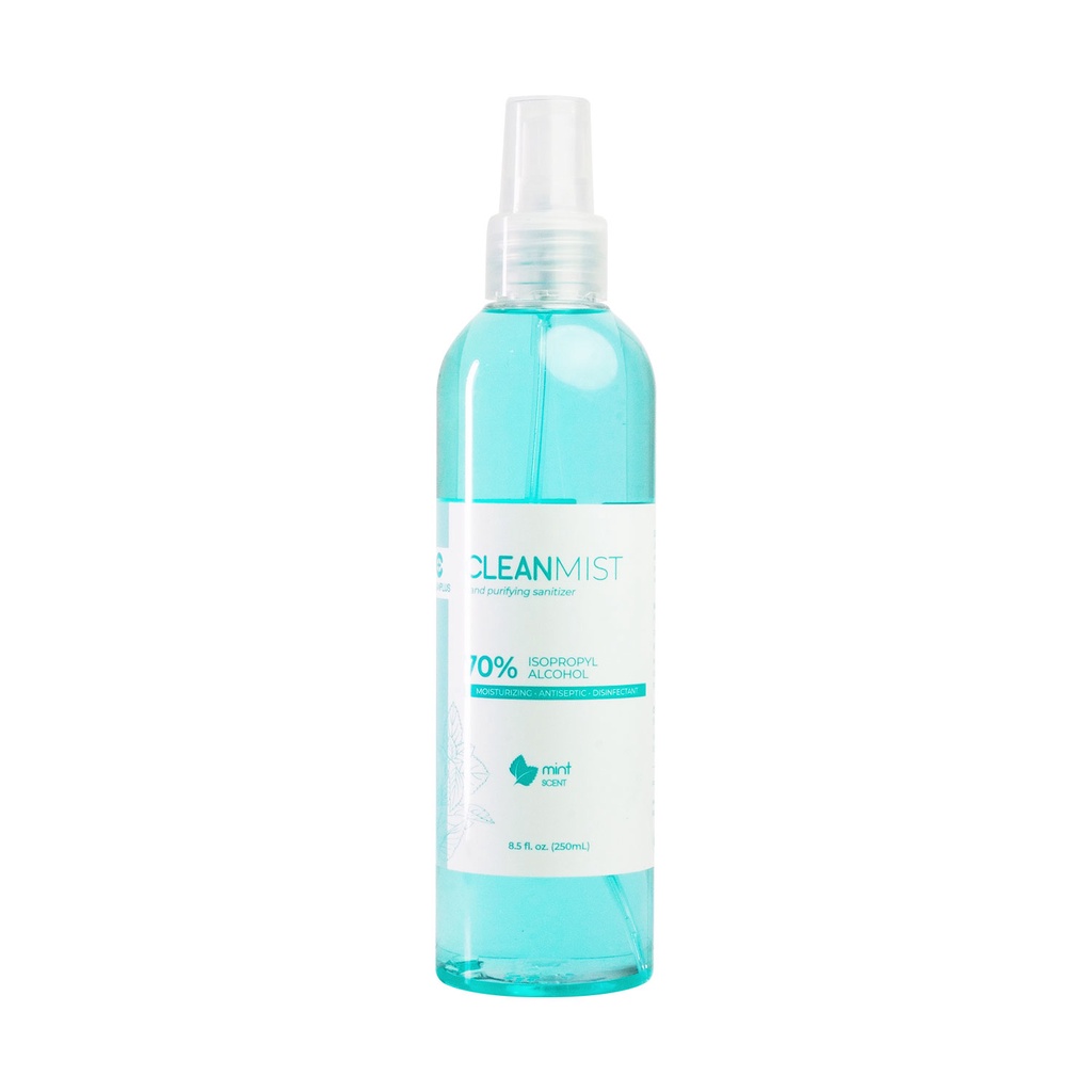 CleanPlus Clean Mist 70% Isopropyl Alcohol - Mint Scent | Shopee ...