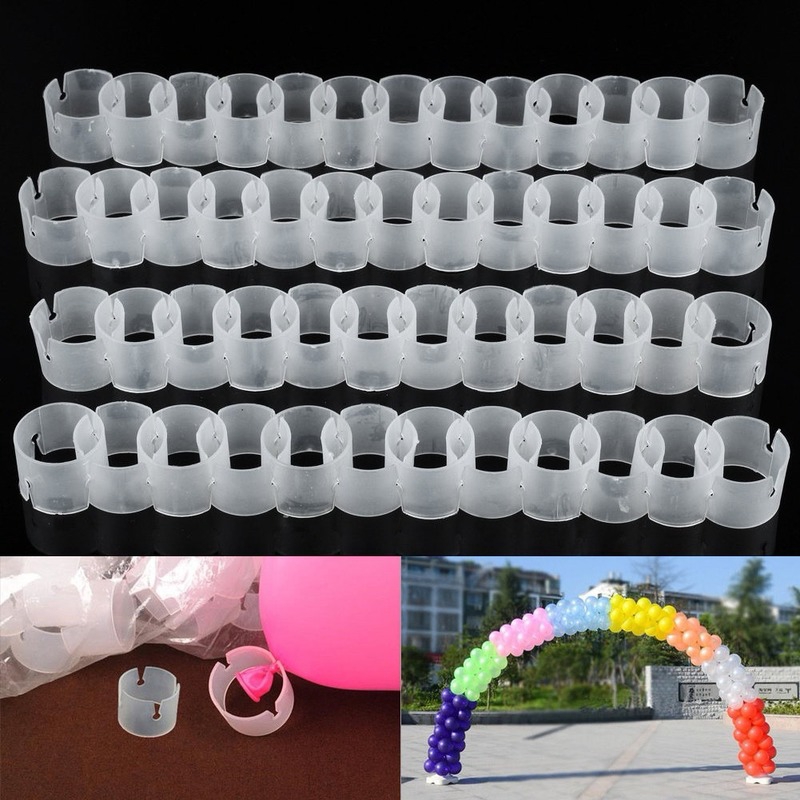 10pcs balloon arch ring, balloon arch connector snap ring buckle, party ...