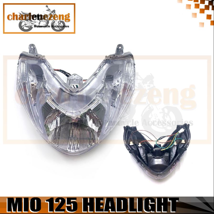 (YAMAHA) Mio i 125 / Mio i 125 S HEADLIGHT FOR Motorcycle (FREE 1PCS ...