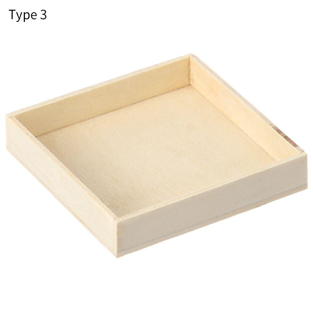 LET Storage Wooden Box Gift Jewelry Display Pallet Divided Drawer ...