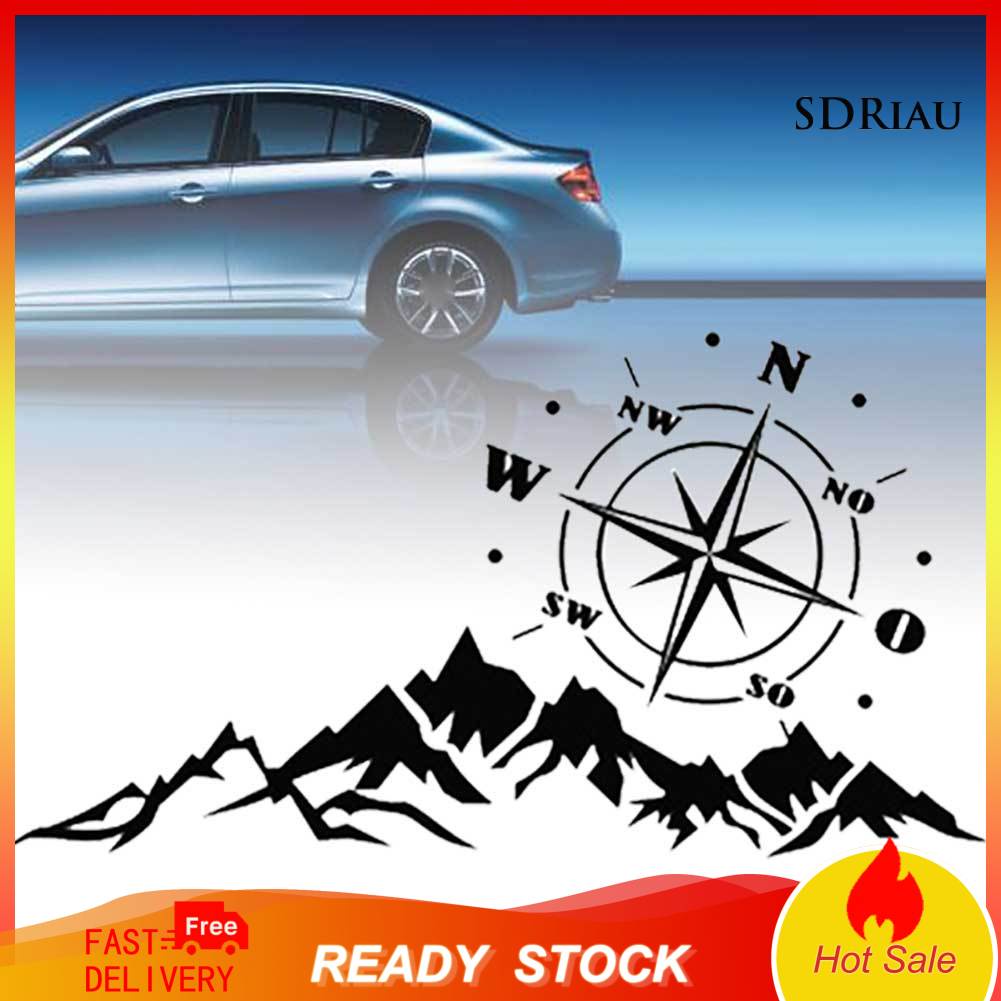 【Ready stock】Compass Mountains Car-Styling SUV Off-road Reflective ...