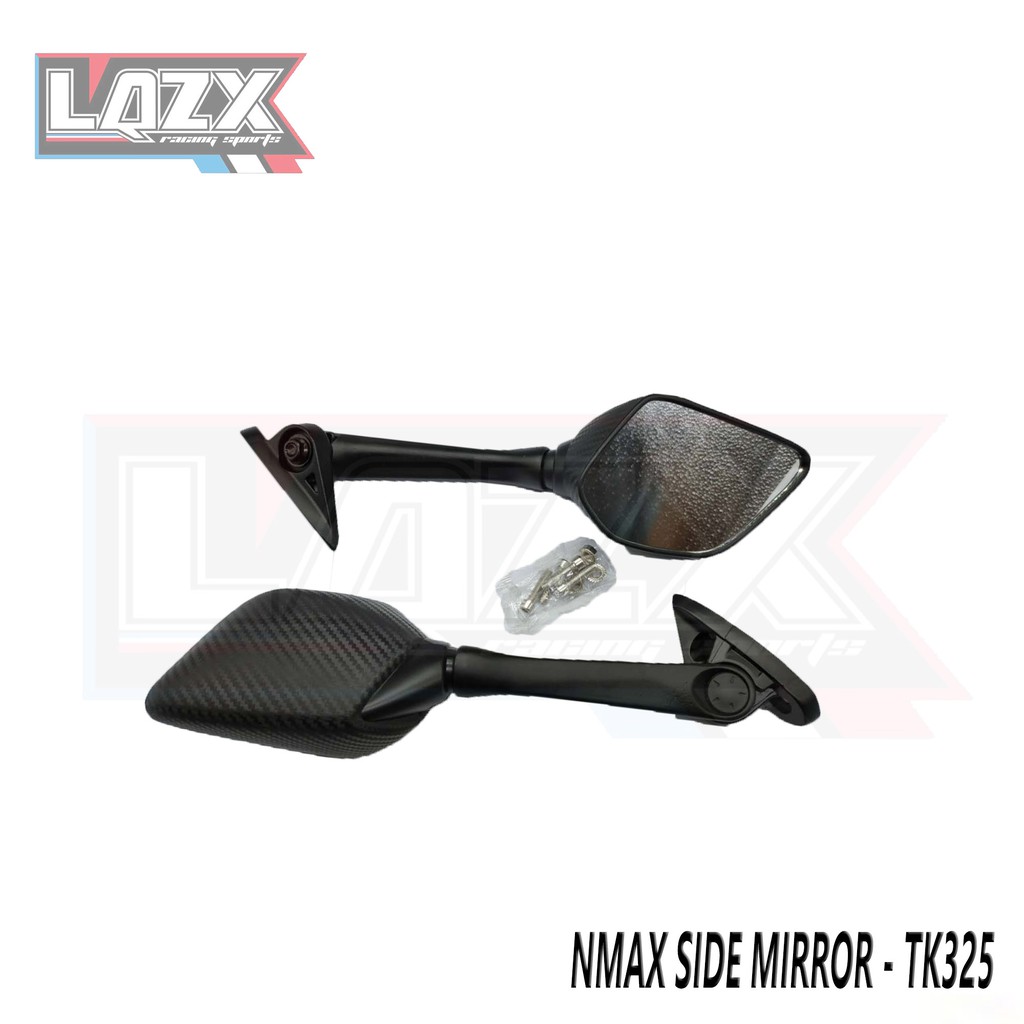 Nmax side mirror carbon long tk325 R25 | Shopee Philippines