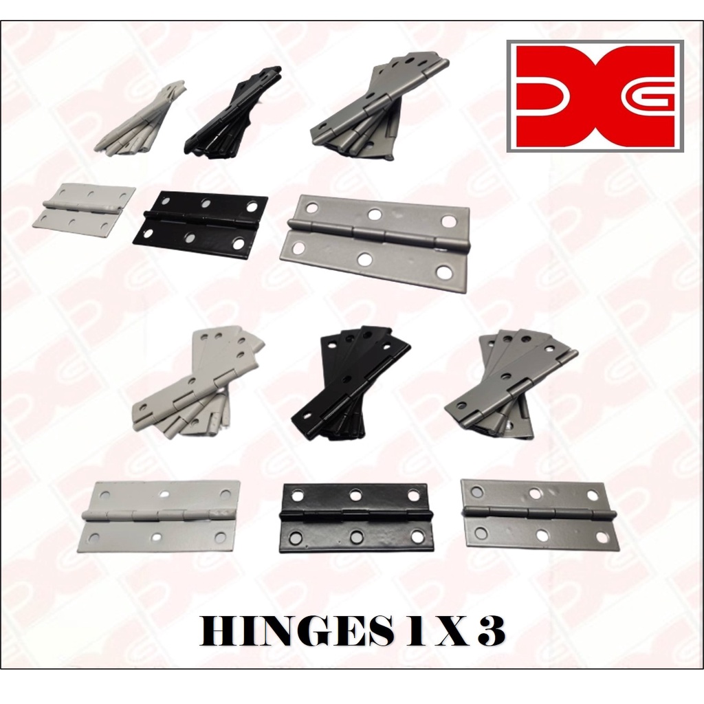 HINGES 1 X 3 (PER BOX 24PCS) | Shopee Philippines