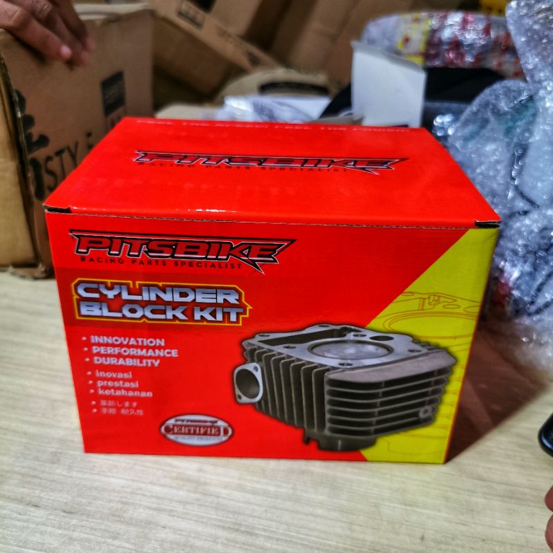 Pitsbike Wave100/xrm110 steel borekit 50mm 53mm 54mm 56mm | Shopee ...