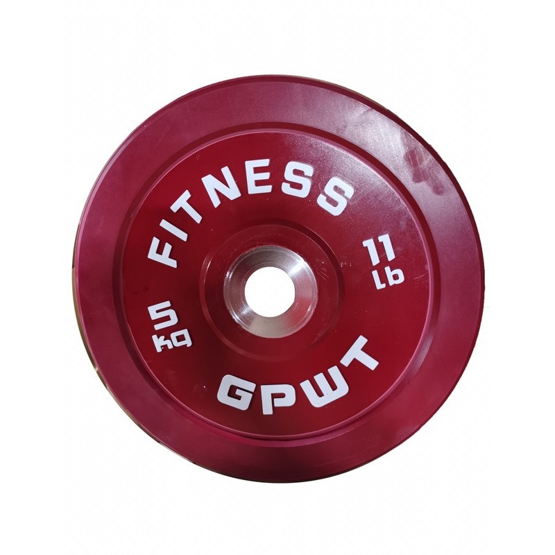 Fitness Weightlifting Dumbbellls Weight Rubber GPWT Plates 5Kg/11 Lb ...
