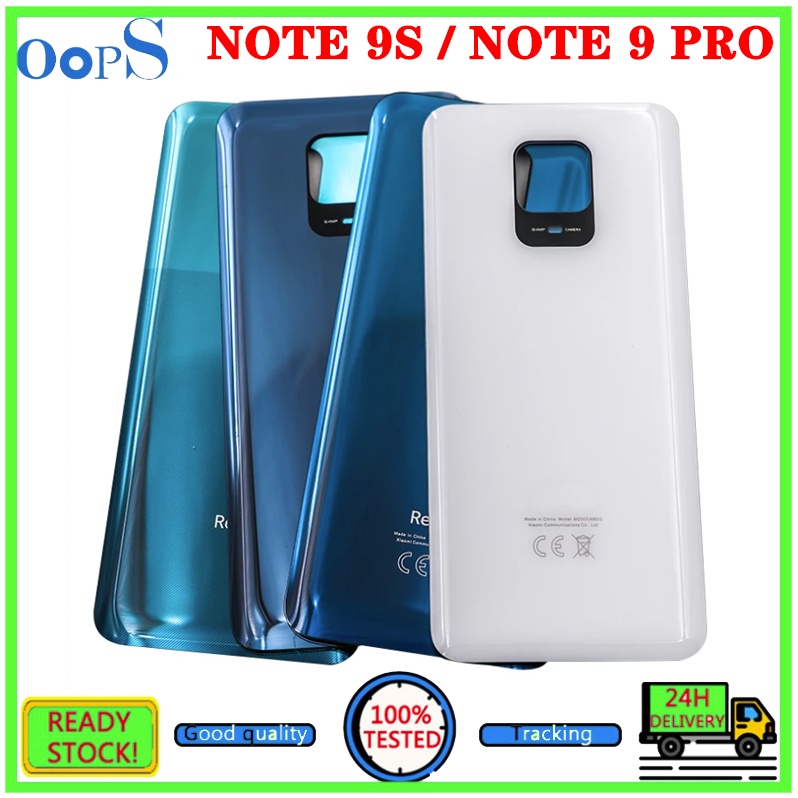 Back Housing For Xiaomi Redmi Note 9 Pro / Note 9S Battery Cover Back ...