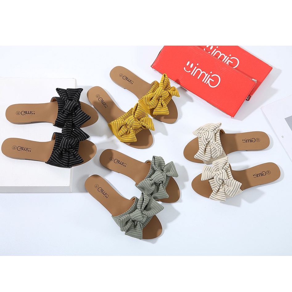 【AhSin】sandals women Ladies casual Korean version of the trend flat ...