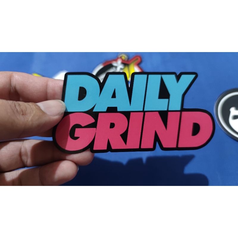 Daily Grind Vinyl laminated Sticker high quality | Shopee Philippines